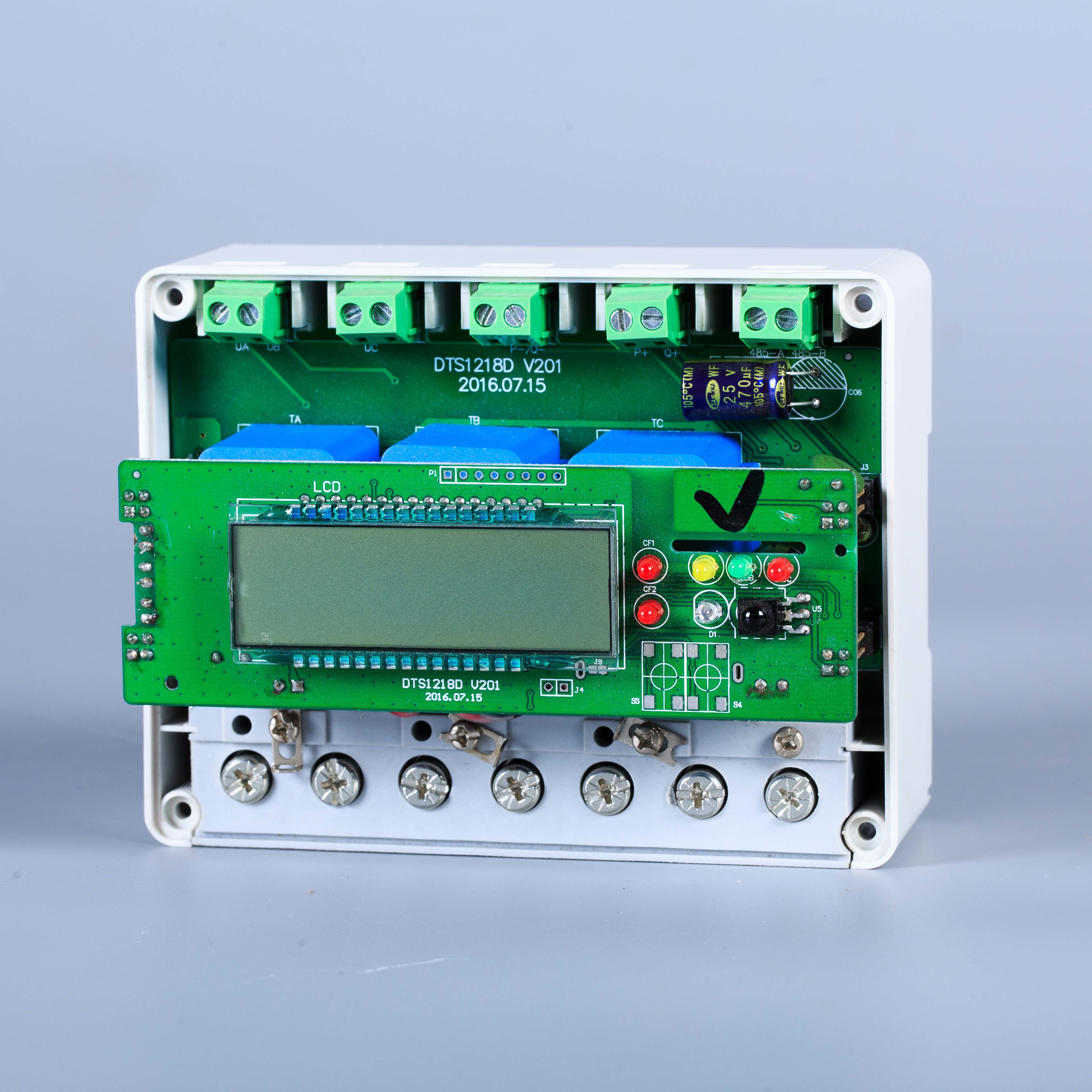 GPRS GSM Üç Fazlı Ön Ödemeli Enerji Ölçer Çoklu Tarife Ölçer 220V RS485